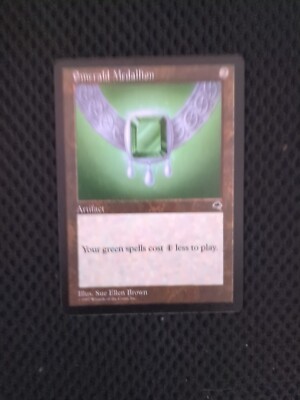 Emerald Medallion MTG Tempest | eBay