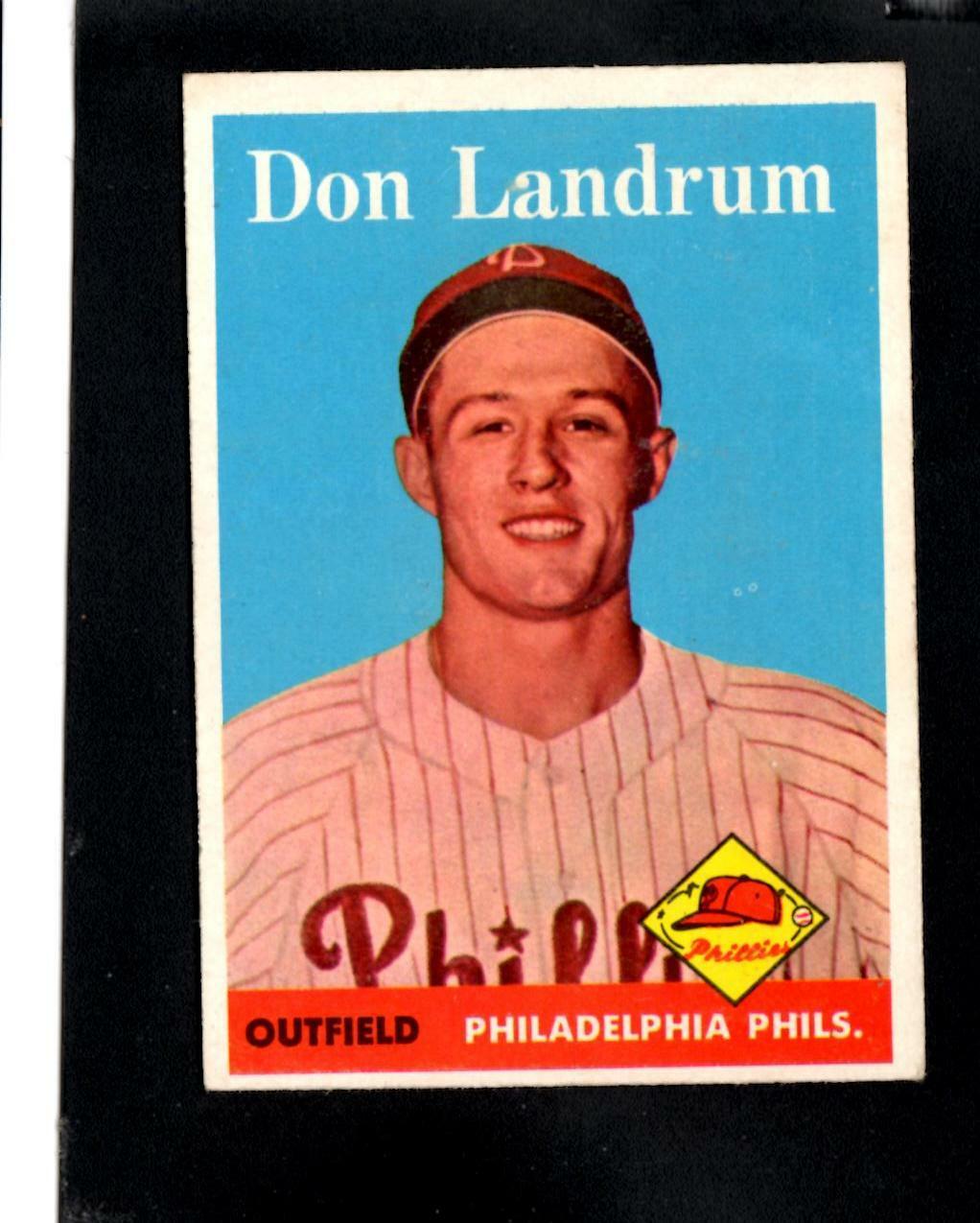 33120* 1958 Topps # 291 Don Landrum Ex-Mt | eBay