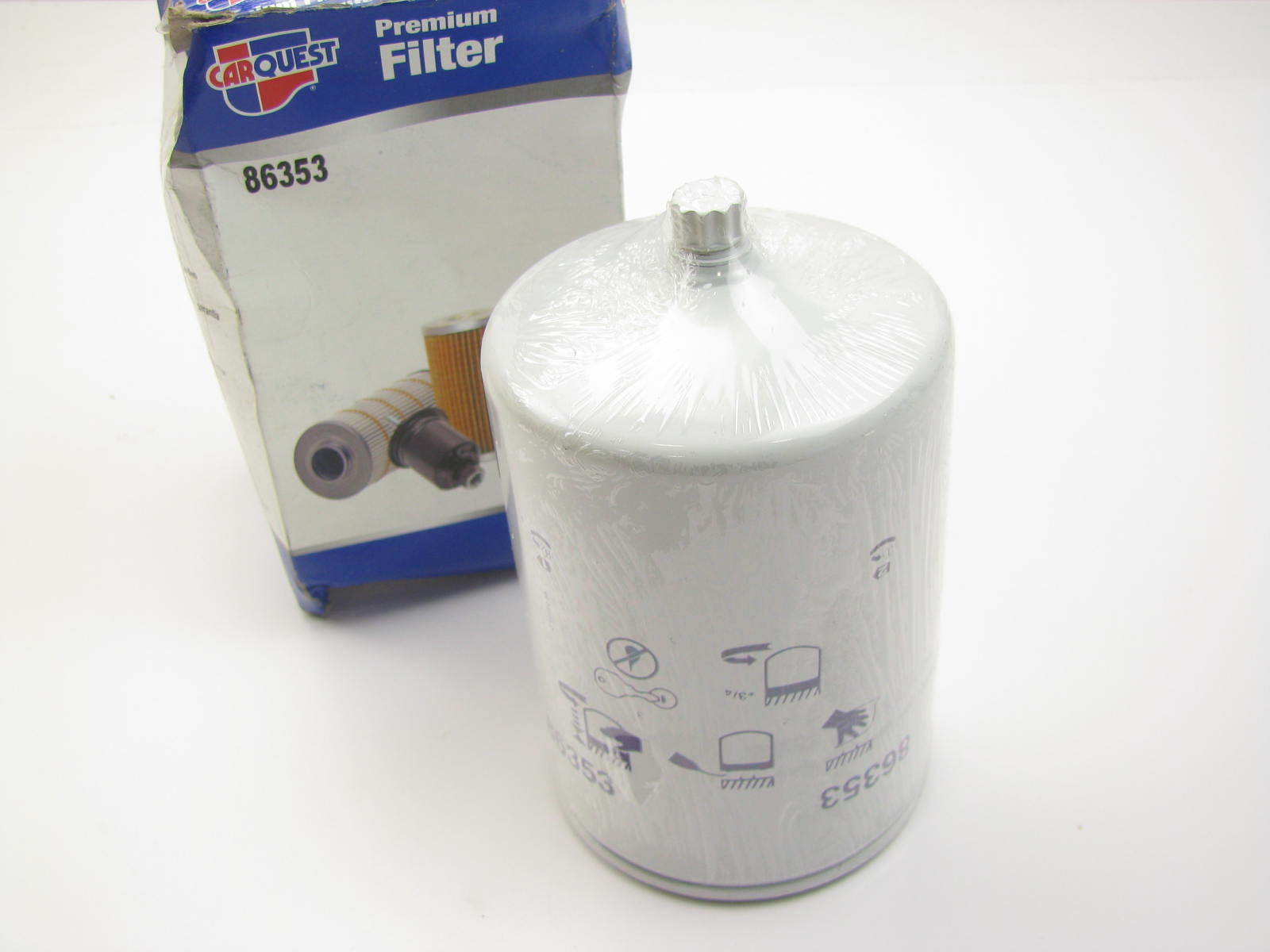 Carquest 86353 Fuel Filter Replaces P3401 33357 L60043 LFF3417 FF989 ...