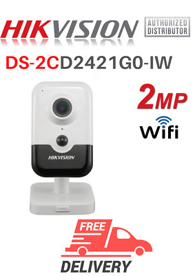 Hikvision Cube Camera DS-2CD2421G0-IW F2.8 wifi integrato, intrusione ...