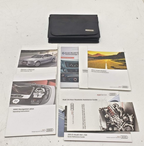 2013 AUDI A4 OWNERS MANUAL HANDBOOK FOLDER WALLET OEM | eBay