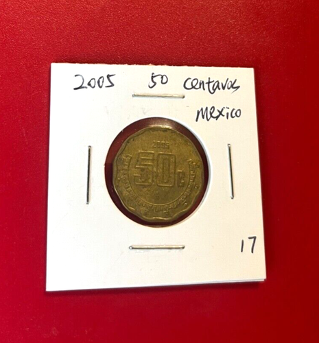2005 50 CENTAVOS MEXICO COIN - NICE WORLD COIN !!! | eBay