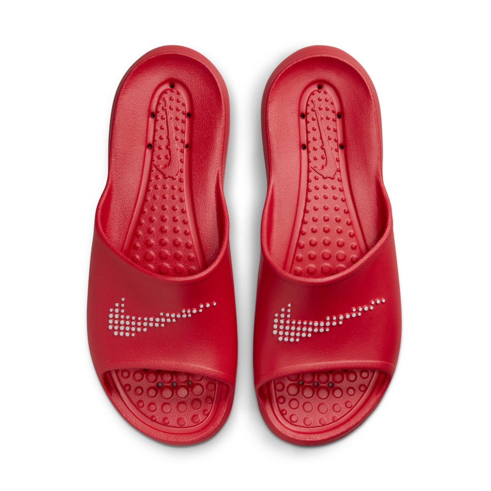 [CZ5478-601] MENS NIKE VICTORI ONE SLIDE 'POLKA SWOOSH - UNIVERSITY RED ...