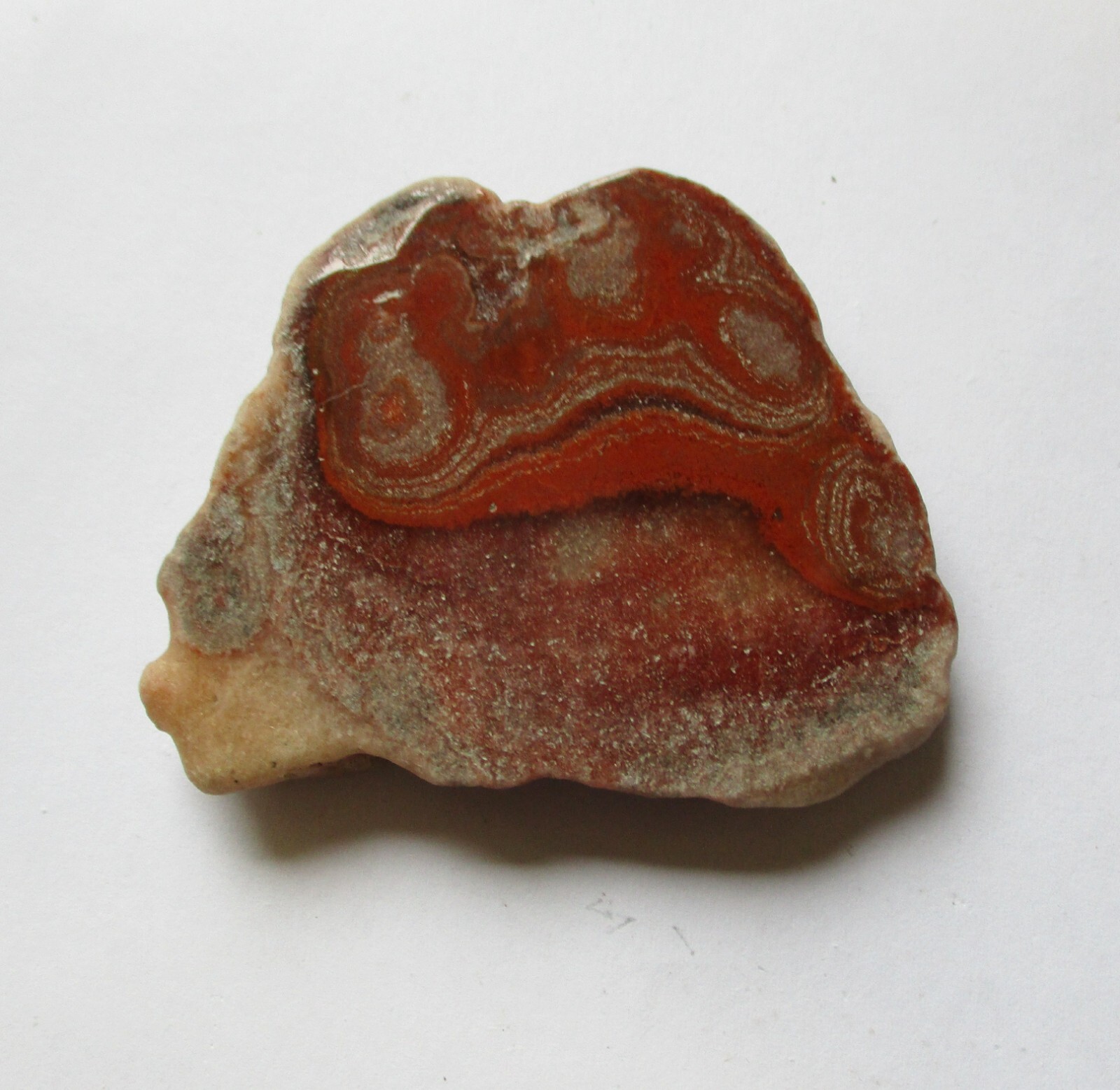 Polished Dulcote Agate Slice 190g BA15 | eBay