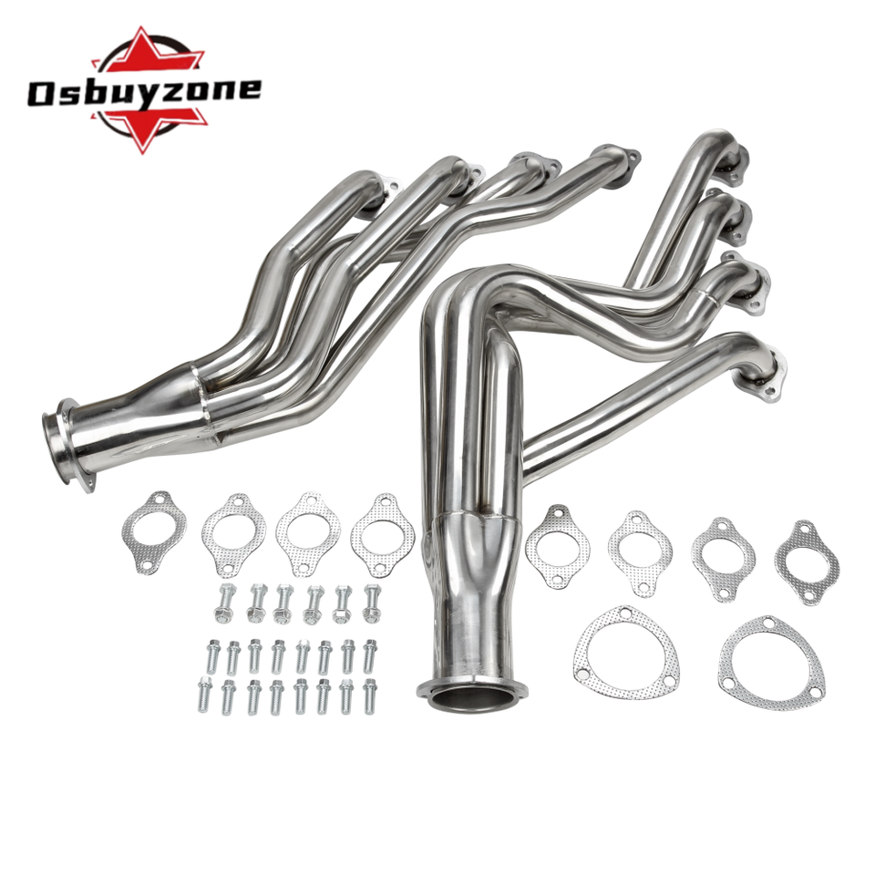 Stainless Exhaust Manifold Headers Kit for Chevy GMC SUV Pickup 396 402 ...