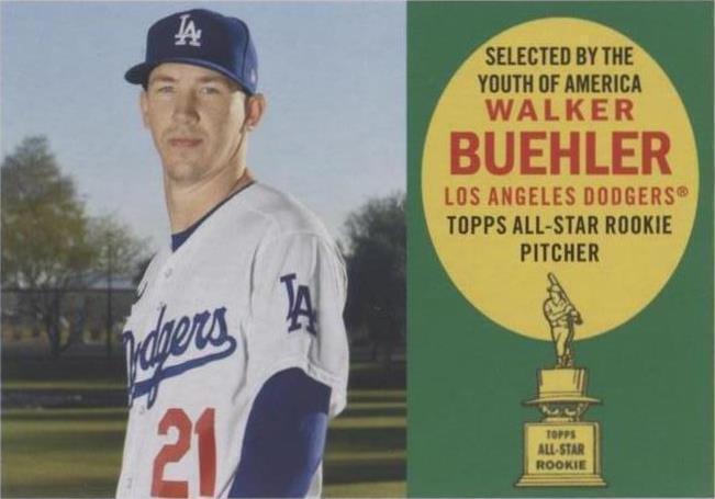 2020 Topps Archives - 1960 All-Star Rookies Walker Buehler #60AR-WB for ...