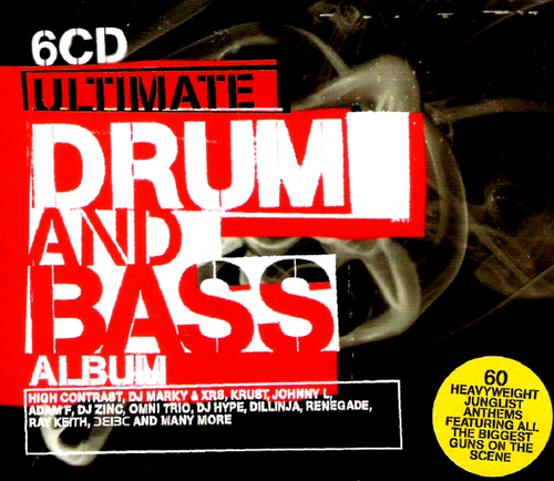 ULTIMATE DRUM & BASS ALBUM - 6 X CDS - FULL UNMIXED TRACKS D&B JUNGLE ...