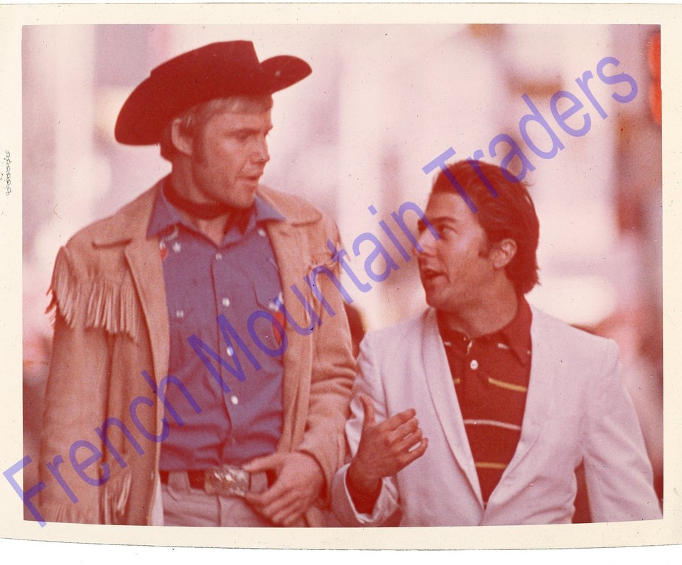 4x5" Transparency, Jon Voight, Dustin Hoffman Midnight Cowboy, Red Cast ...