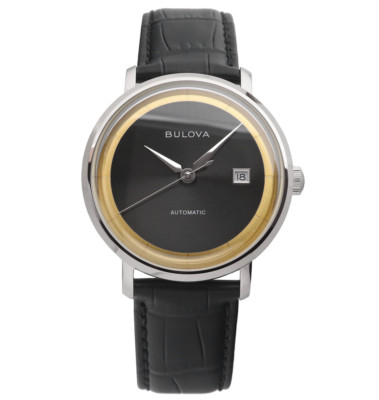 Bulova 96B406 Frank Sinatra Automatic Rat Pack Limited Black Dial Men's ...