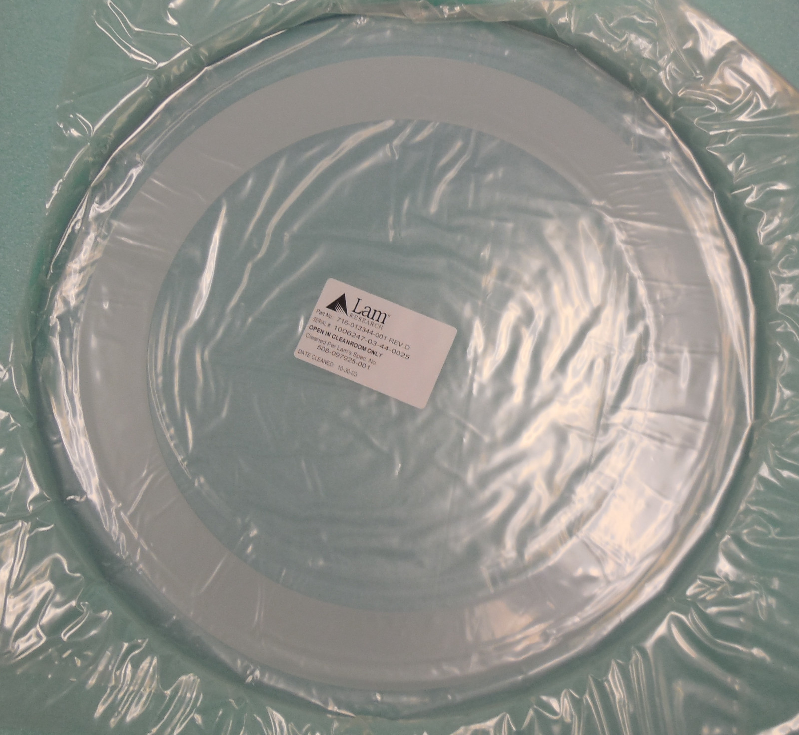 716-013344-001, LAM, RING, COVER, OUTER, GND, NEW, SEALED | eBay