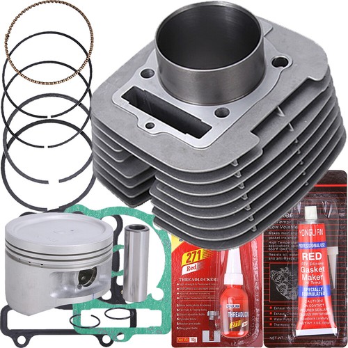 Cylinder Piston Gasket Top End Rebuild Kit for Yamaha Big Bear Kodiak ...