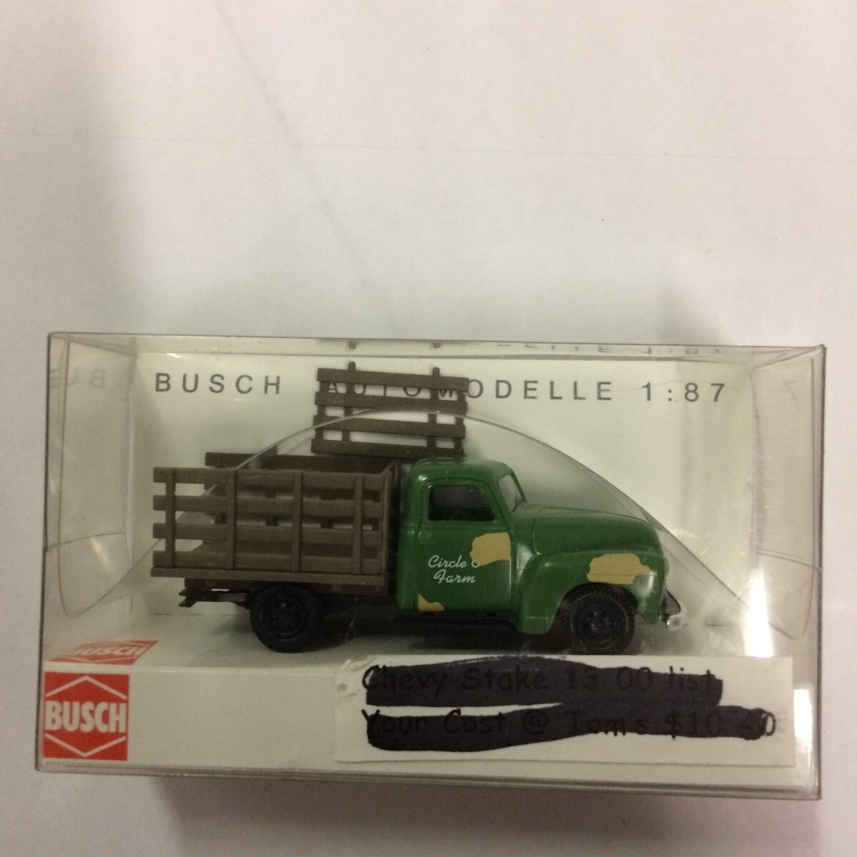 Busch Chevrolet Pick-up Farm Truck 48208 HO Scale 1 87 for sale online ...