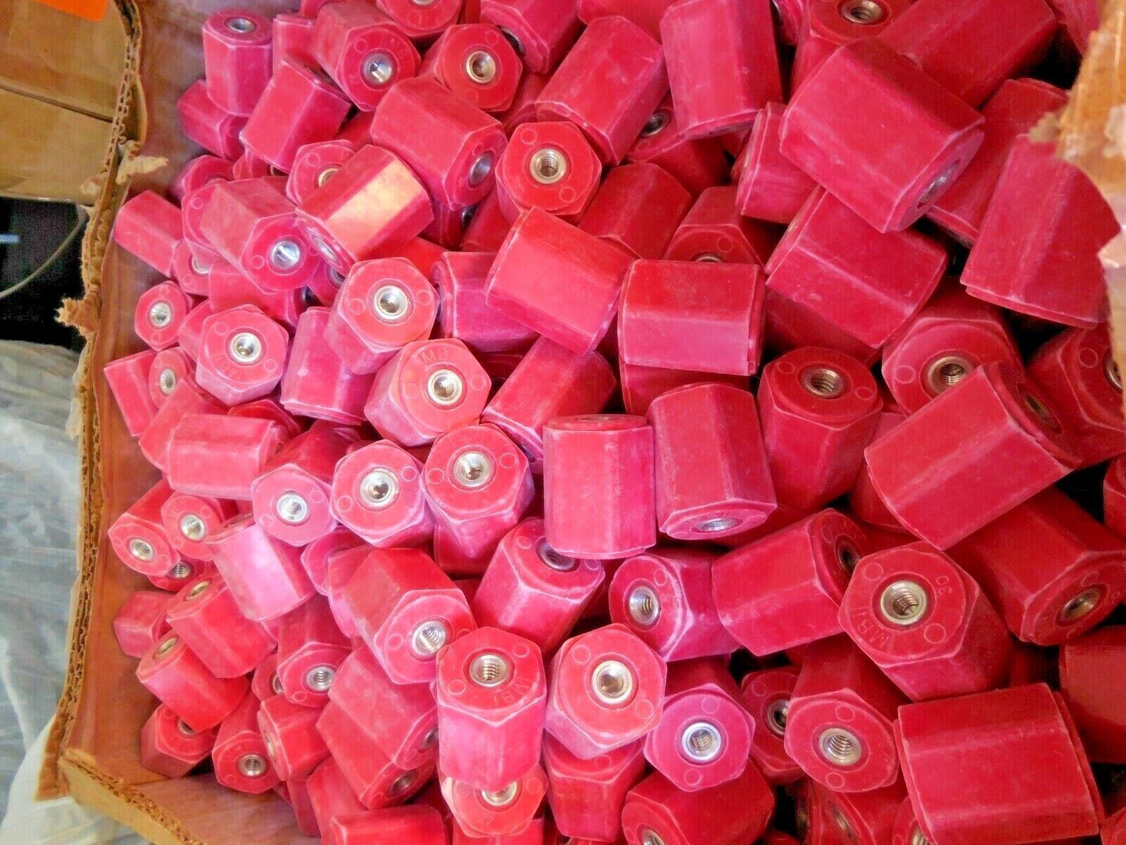 (10Pc) MBI Panel and Switchboard Standoff 1" x1-1/4" Insulator 1/4"-20 ...