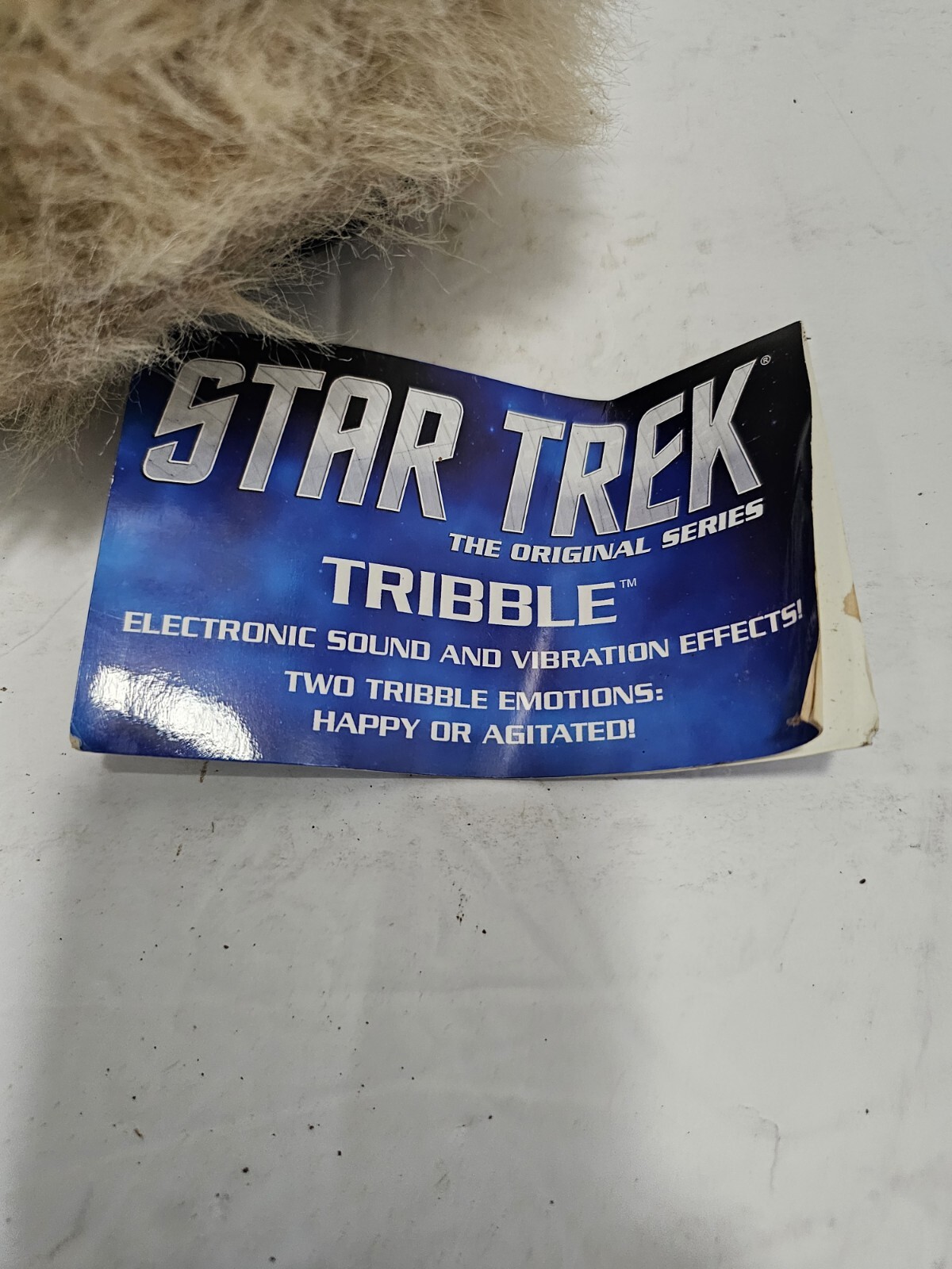 Star Trek Tribble 8" Vibration 2 Emotions Diamond Select Toys 2013 New ...
