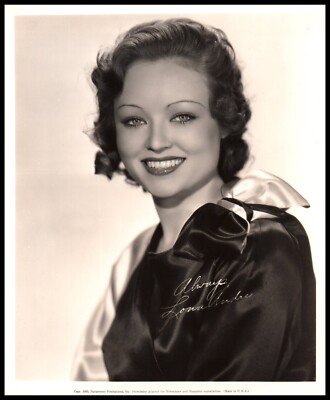 Hollywood Beauty LONA ANDRE PARAMOUNT STYLISH POSE 1933 PORTRAIT ORIG ...
