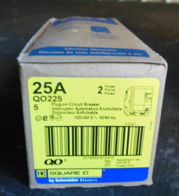 Circuit Breakers - Amp 2 Pole 1