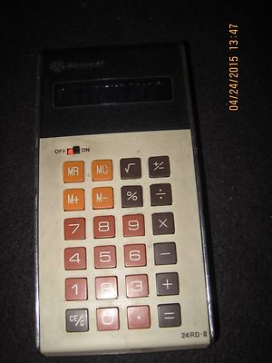 Vintage Rockwell 24RD-II Calculator | eBay