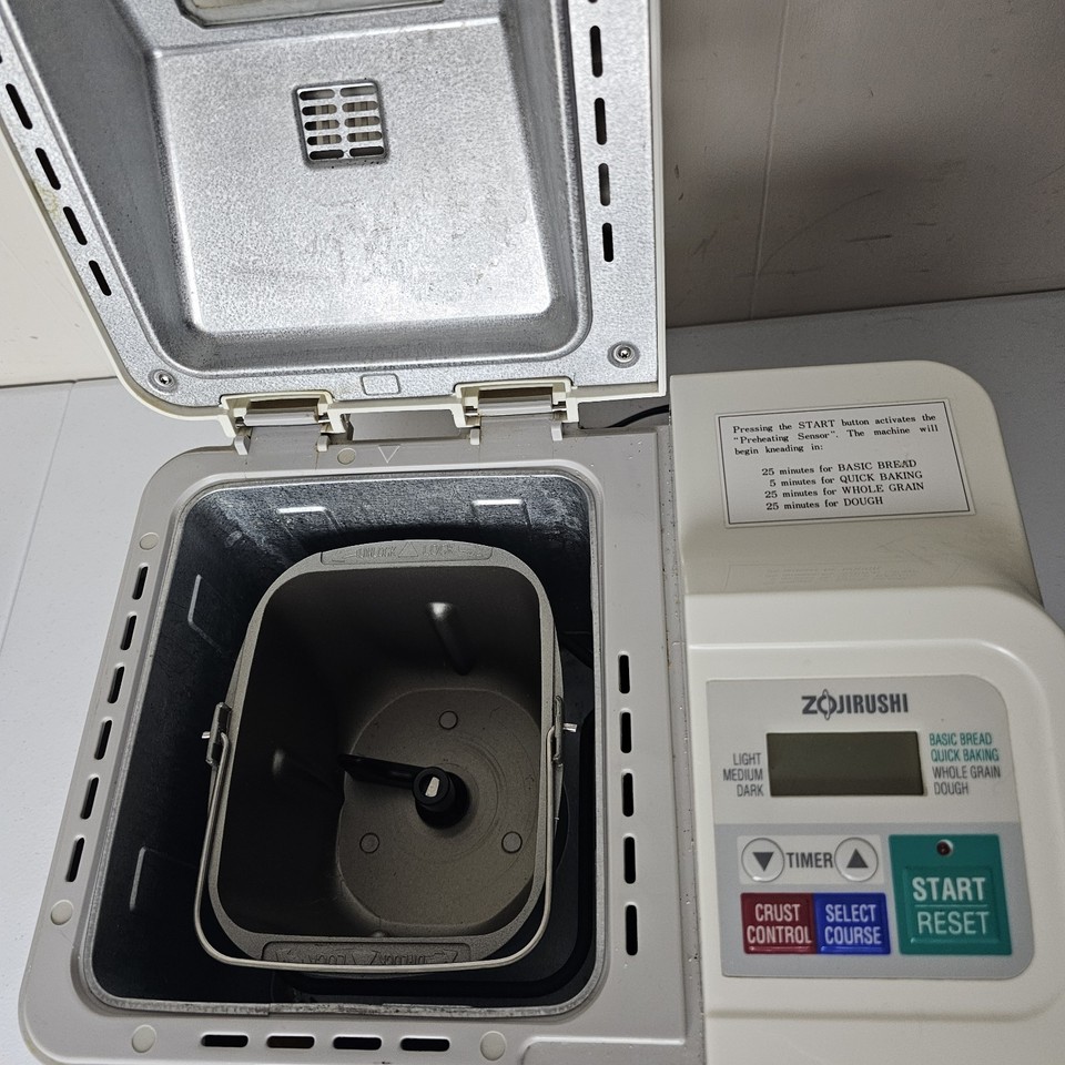 ZOJIRUSHI Automatic Bread Machine With Paddle BBCC-Q20 2 Lb Loaf | eBay