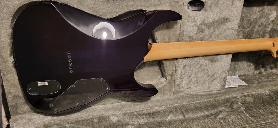 ESP LTD M-1000 Deluxe Electric Guitar Black Fade LH Left Handed | eBay UK