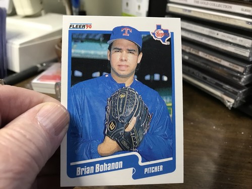Brian Bohanon 1990 Fleer Update #U-122 RC Rangers | eBay