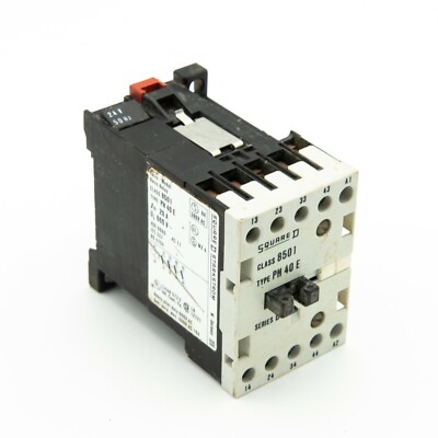 ~Square D Contactor Class 8501 Type PH40E Series B 110v/120v | eBay