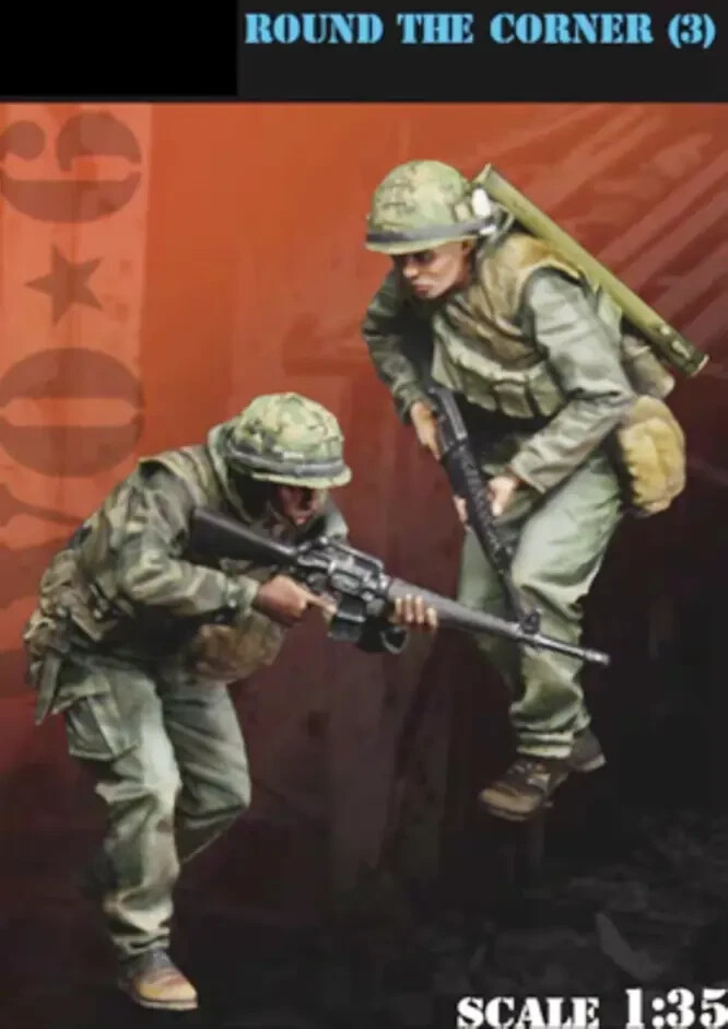 5th Special Forces Vietnam 1/35 Scale Unpainted Resin Model - USMC ...