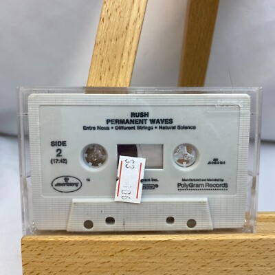 Rush - Permanent Waves (1980 Cassette Tape) - Nice! | eBay