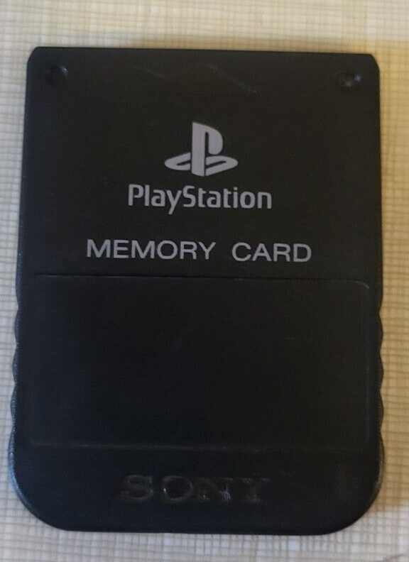 Sony Playstation 1 PS1 Official OEM 15 Block Memory Card Import SCPH ...