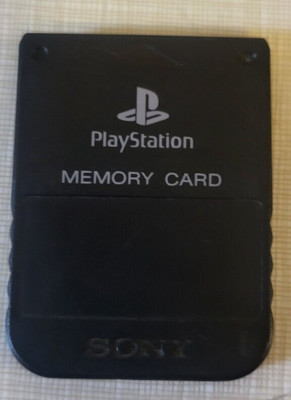 Sony Playstation 1 PS1 Official OEM 15 Block Memory Card Import SCPH ...