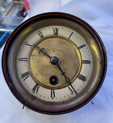 Antique German HAC Mantel Clock Movement | eBay