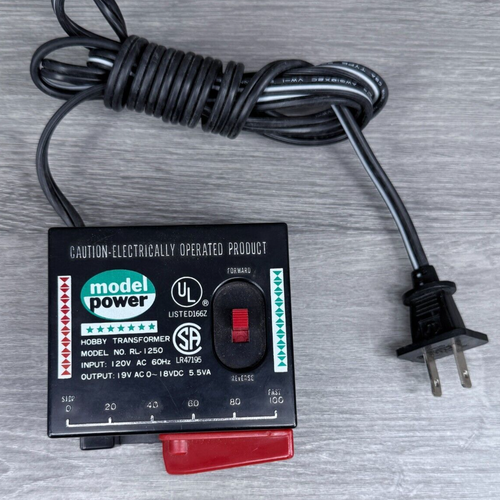 HO Scale Model Power Train Transformer Speed Control RL 1250 TESTED ...