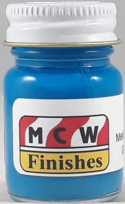 MCW Finishes Mediterranean Blue Enamel Model Paint for Auto | eBay