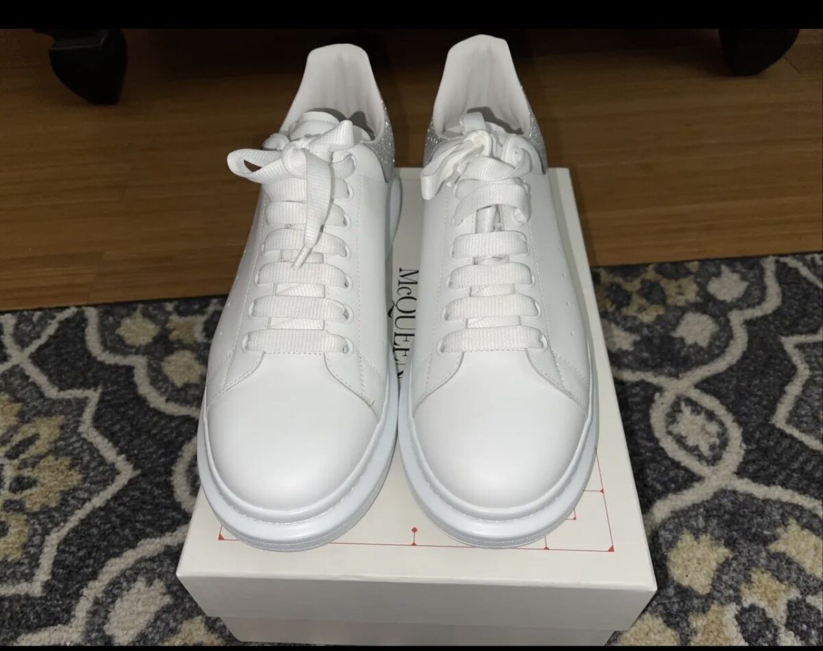 alexander mcqueen glitter sneaker 46.5 (12.5 US MEN) BRAND alexander mcqueen glitter sneaker 46.5 (12.5 US MEN) BRAND