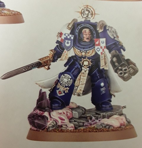 Warhammer 40k Space Marines Captain in Terminator Armour Leviathan NOS ...