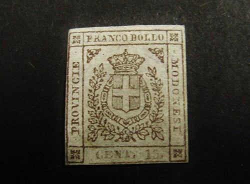 nystamps Italian States Modena Stamp # 11 Mint OG H $2790 Signed ...