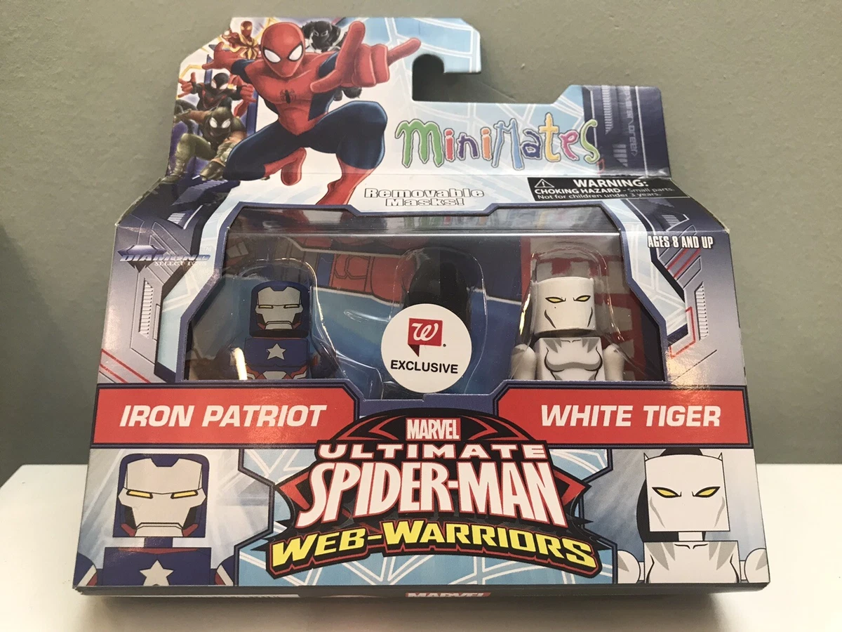 Ultimate Spiderman White Tiger Figure