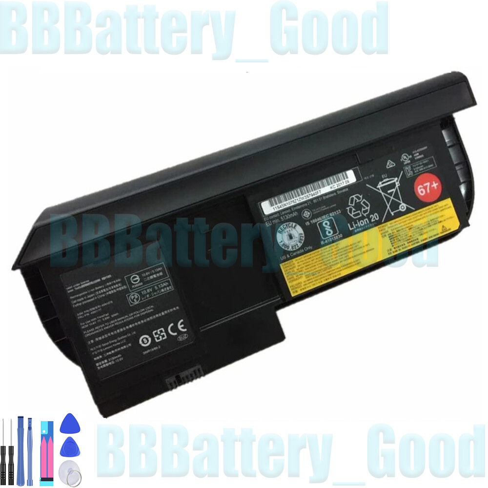 New X230T 67+ Battery for Lenovo ThinkPad X220 Tablet X220T X230 Tablet ...