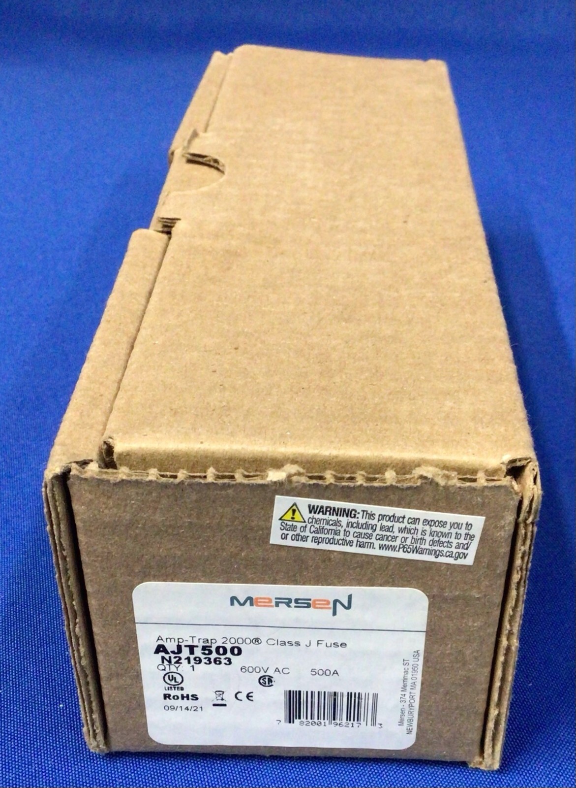 Mersen AJT500 Fuse Class J 500a AJT Series for sale online | eBay