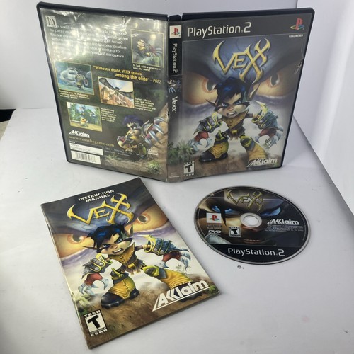 Vexx Playstation 2 PS2 Game Complete CIB W/ Manual Acclaim | eBay