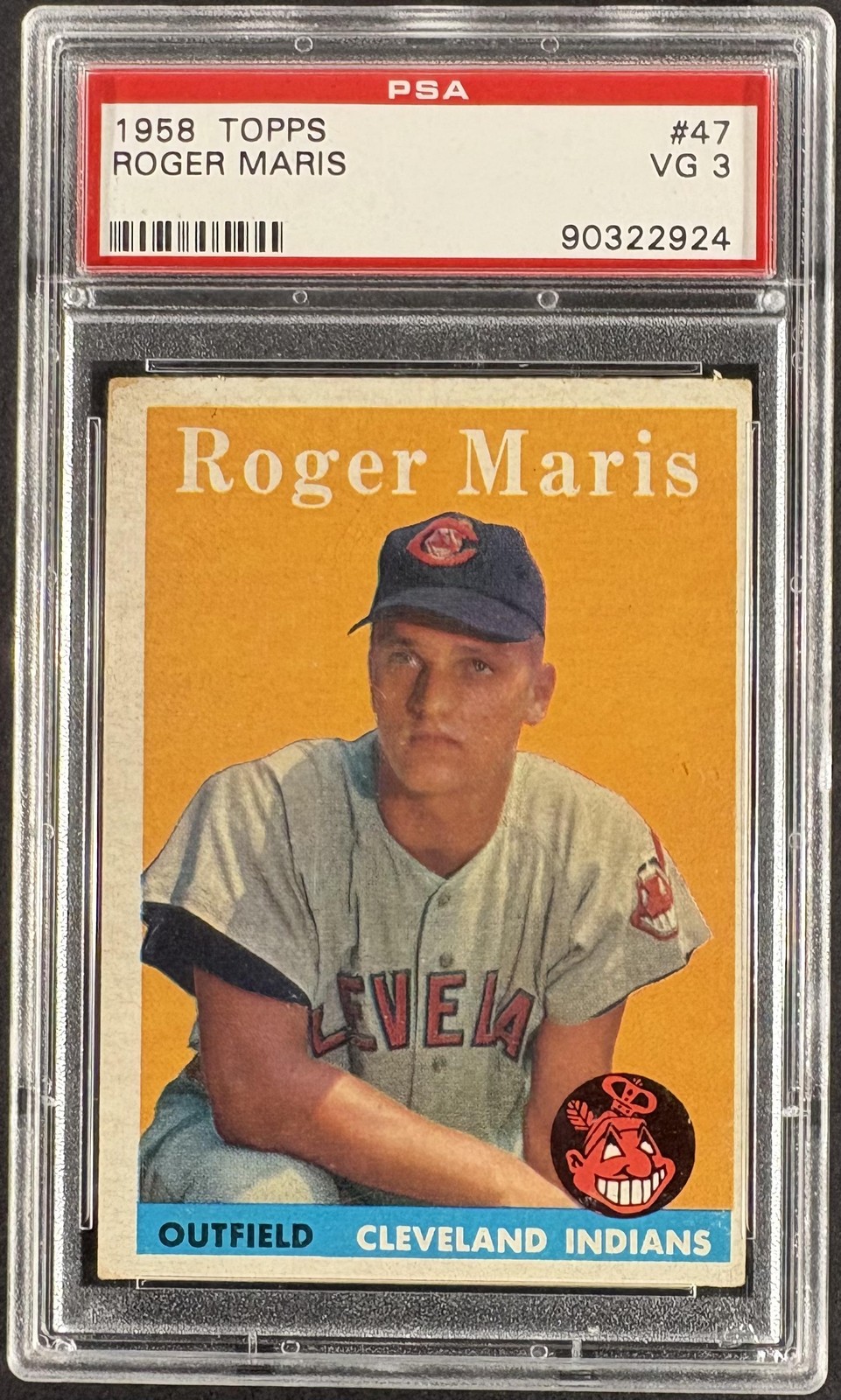 1958 Topps #47 Roger Maris RC Rookie PSA 3 VG Nice Color | eBay