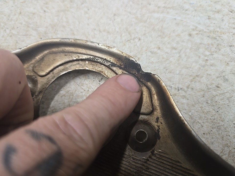 1930 1931 Ford Model A Dash Bezel with Speedometer *old chrome* | eBay