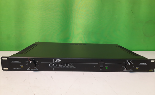 Peavey CS-200X Professional Stereo Power Amp Rack AC100V Black | eBay