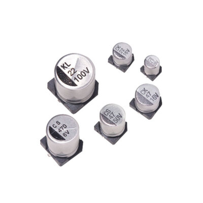 Suntan TS13C01C221MGT000R 220uF 20% 16V 85°c SMD Alum Elec Capacitor ...