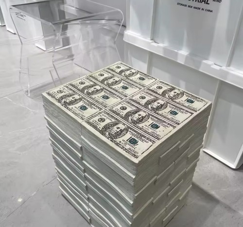 New Boss Stacks Dollar Stool Chair Furniture Table Statue Home Cash ...