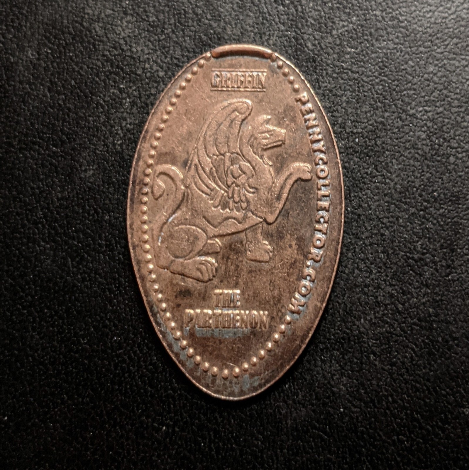 the Parthenon GRIFFIN - Press Coin Elongated Penny Souvenir | eBay