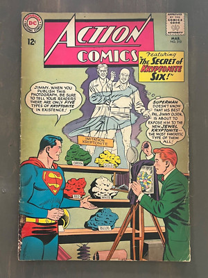 💥 Action Comics Vol 1 # 310 1964 Supergirl 1st Appearance Jewel ...