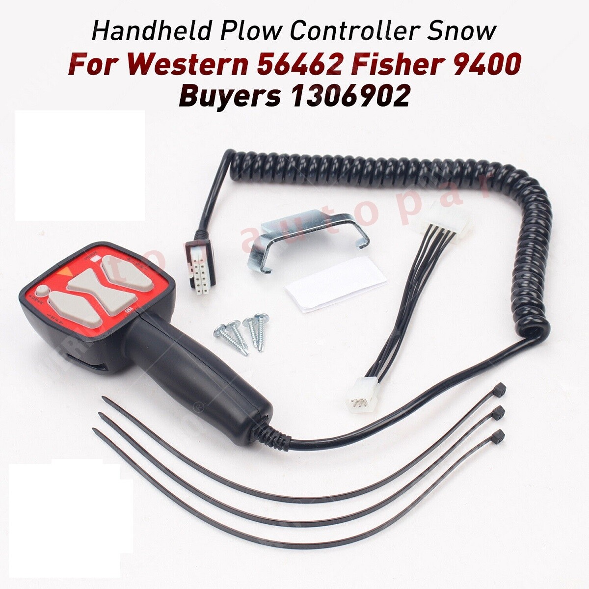 Snow Plow HANDHELD CONTROLLER for Buyers 1306902 for Western 56462 ...