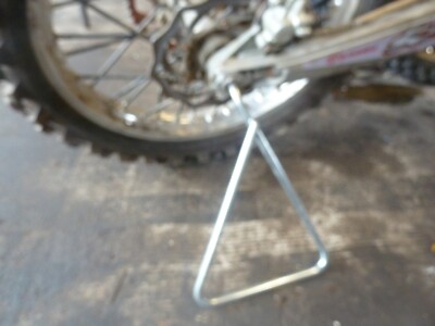 ktm stand triangle paddock stand sx sxf exc possible honda yamaha ...