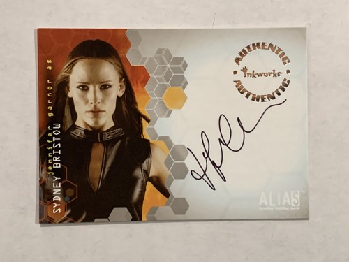 2003 Inkworks ALIAS Season 2 Autograph JENNIFER GARNER as Sydney ...