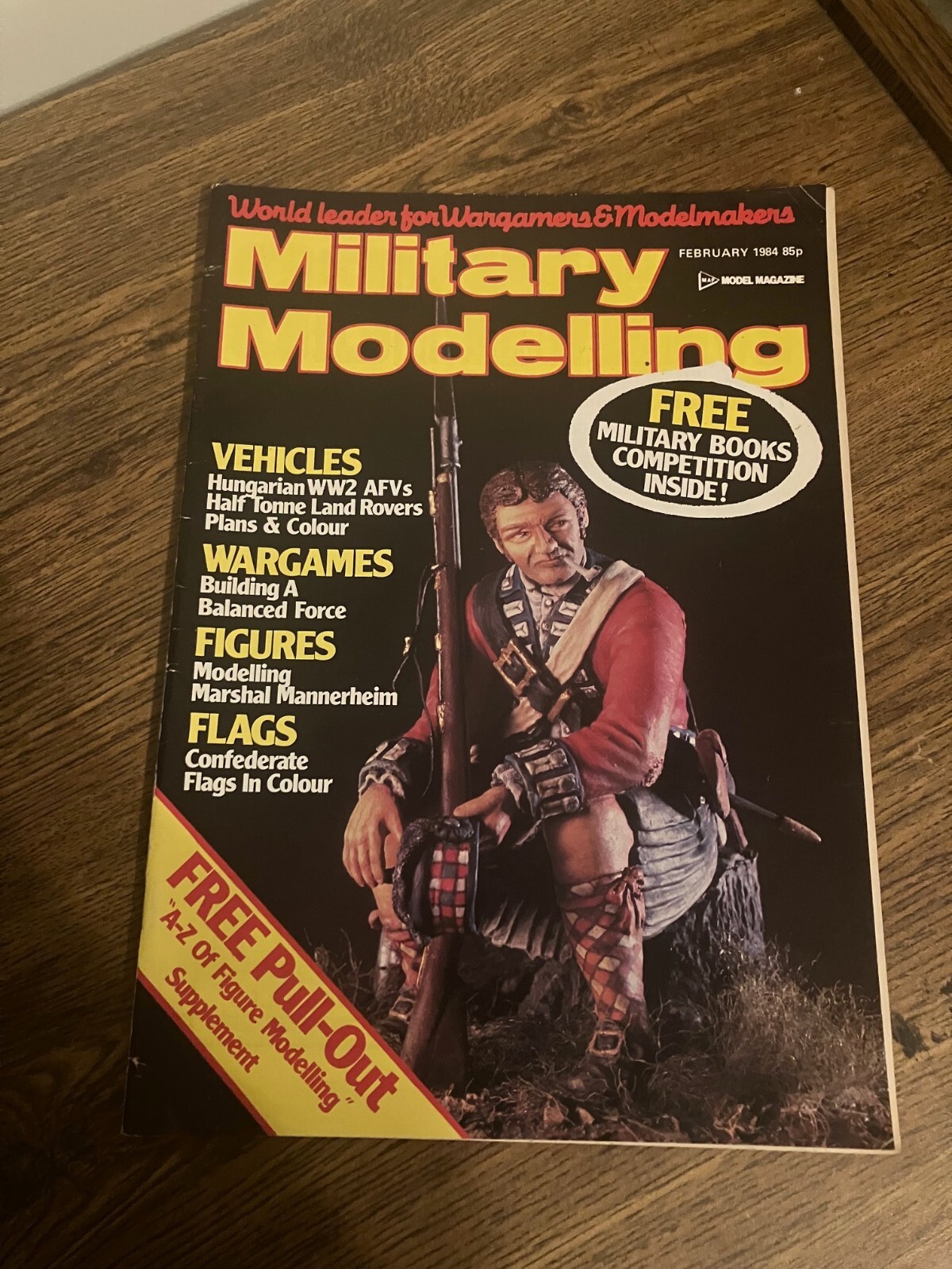 Vintage Back Issue of Military Modelling Magazine - February 1984 | eBay